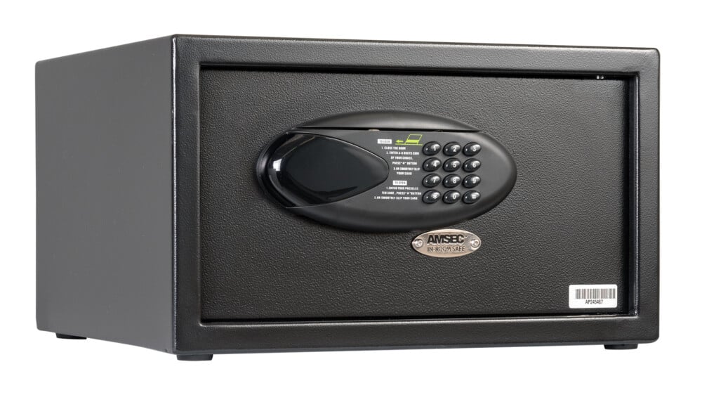 AMSEC IRC916E In Room Swipe Card Access Safe • Bank Safe & Lock Co