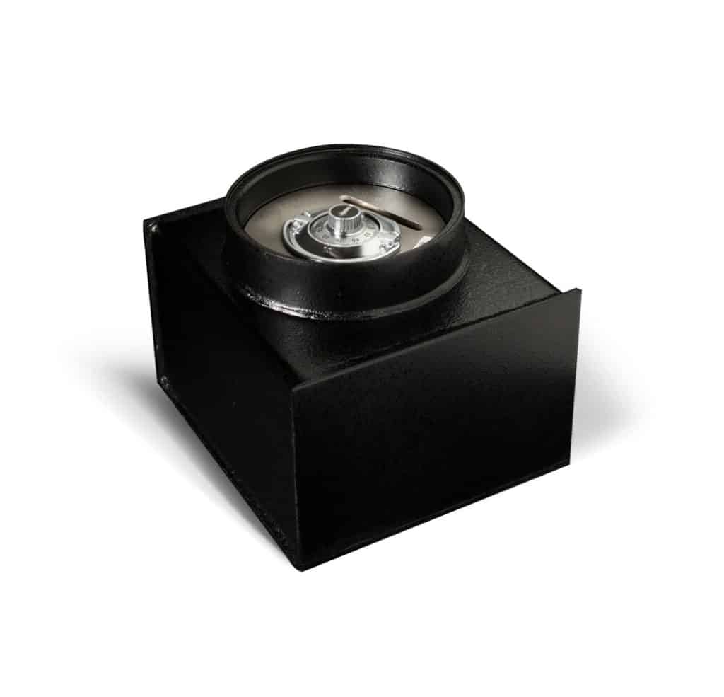 Z Amsec B6 Round Door Rectangular Body Floor Safe Body Only • Bank Safe ...