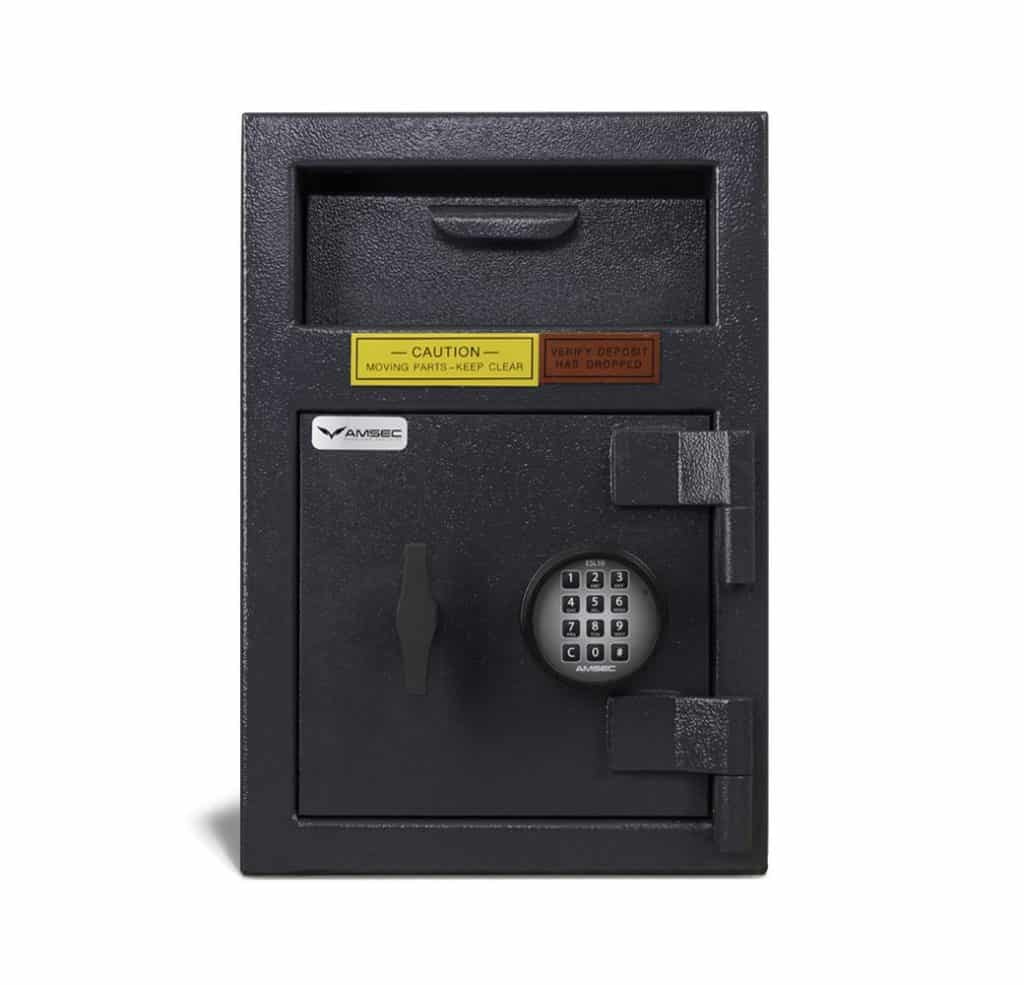 AMSEC TB0610-4 Drop Safe with Duel Key Lock • Bank Safe & Lock Co