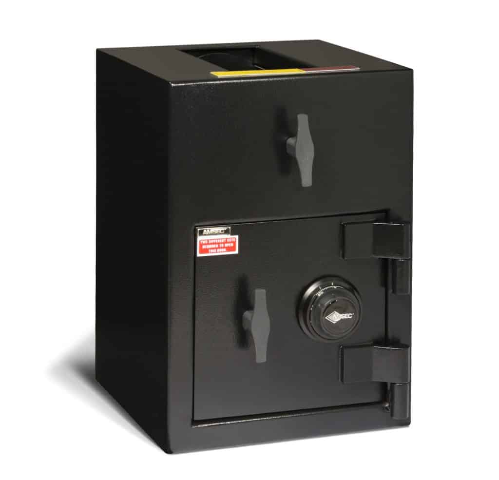 Amsec DST2014 (C,K,E) Top Loader Rotary Hopper Safe • Bank Safe & Lock Co