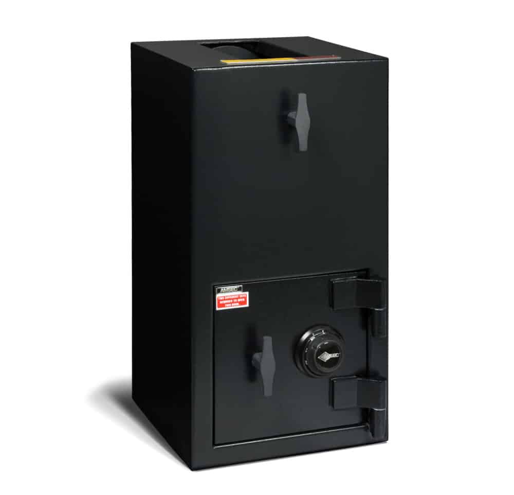 Amsec DST2714 (C,K,E) Top Loader Rotary Hopper Safe • Bank Safe & Lock Co